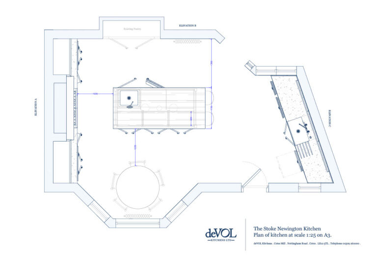 How We Designed The Stoke Newington Kitchen - The deVOL Journal - deVOL ...